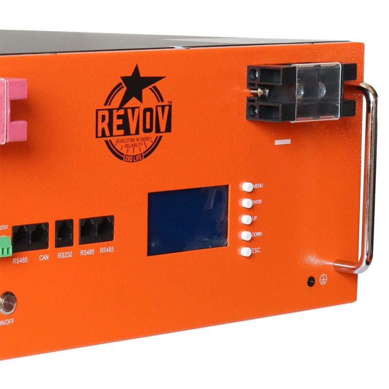 REVOV R100 5.12 kWh (48V) LiFePO₄ | Lithium Battery